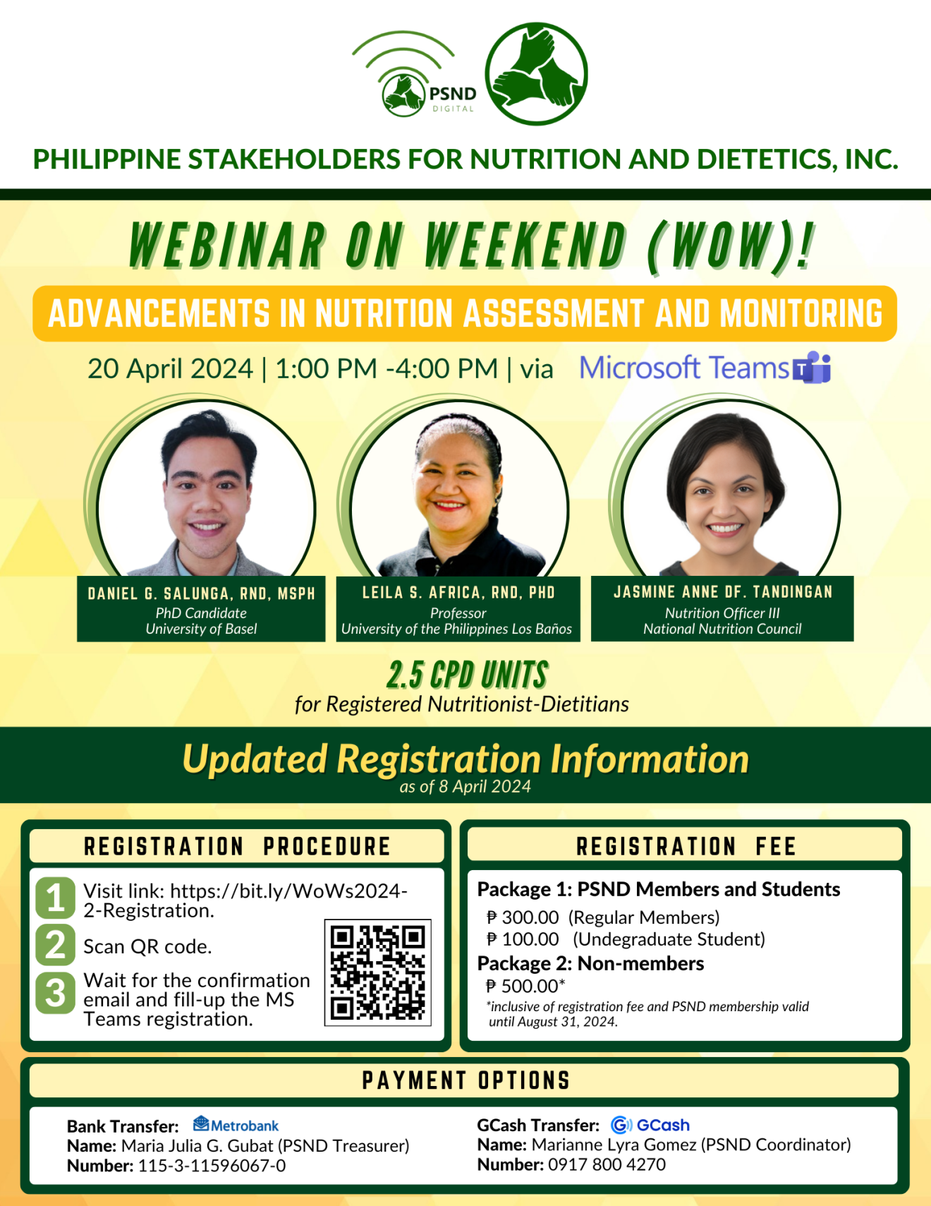 Philippine Stakeholders for Nutrition and Dietetics (PSND), Inc.